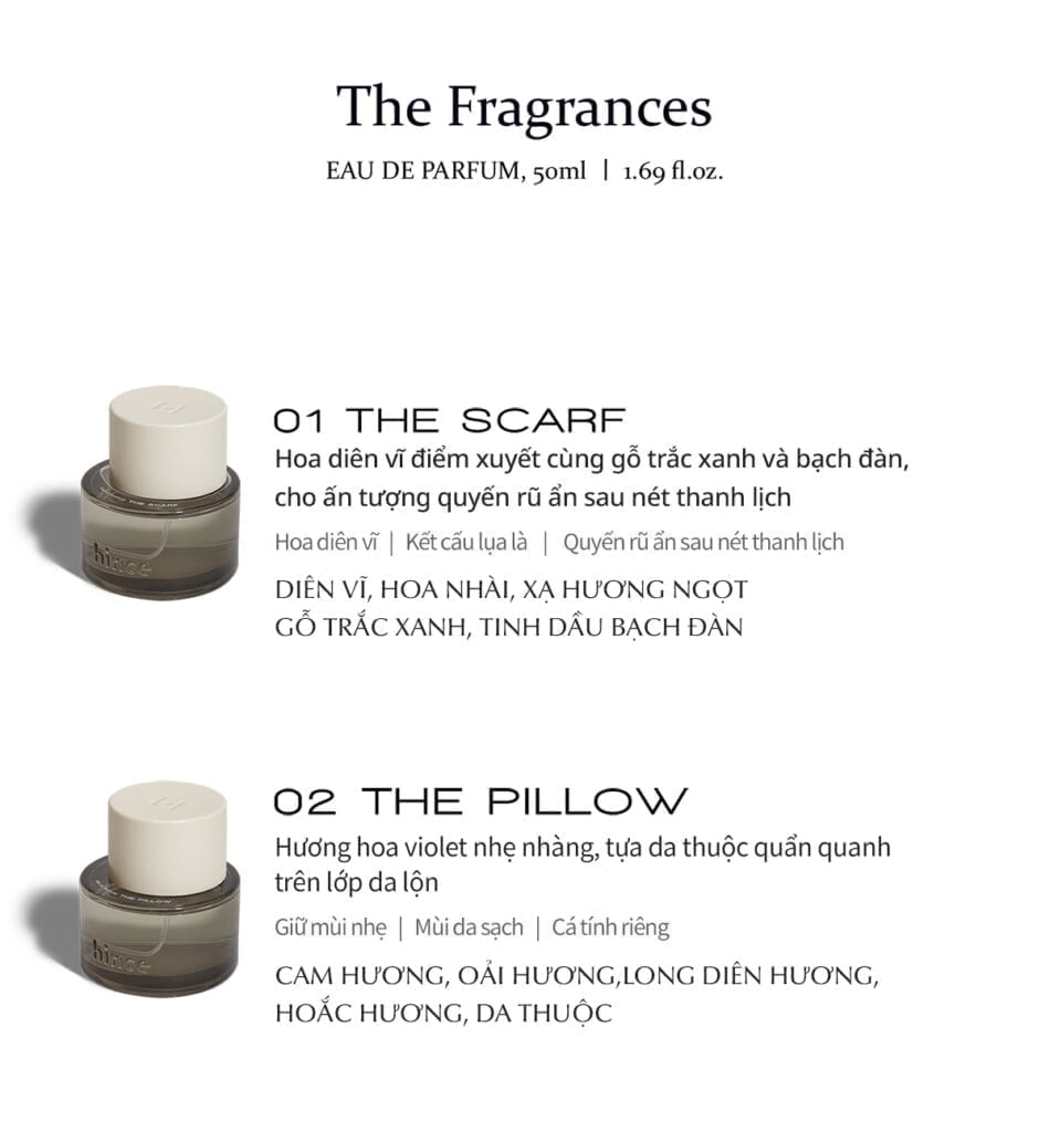 hince Eau De Parfum 01 The Scarf - hince Vietnam Official